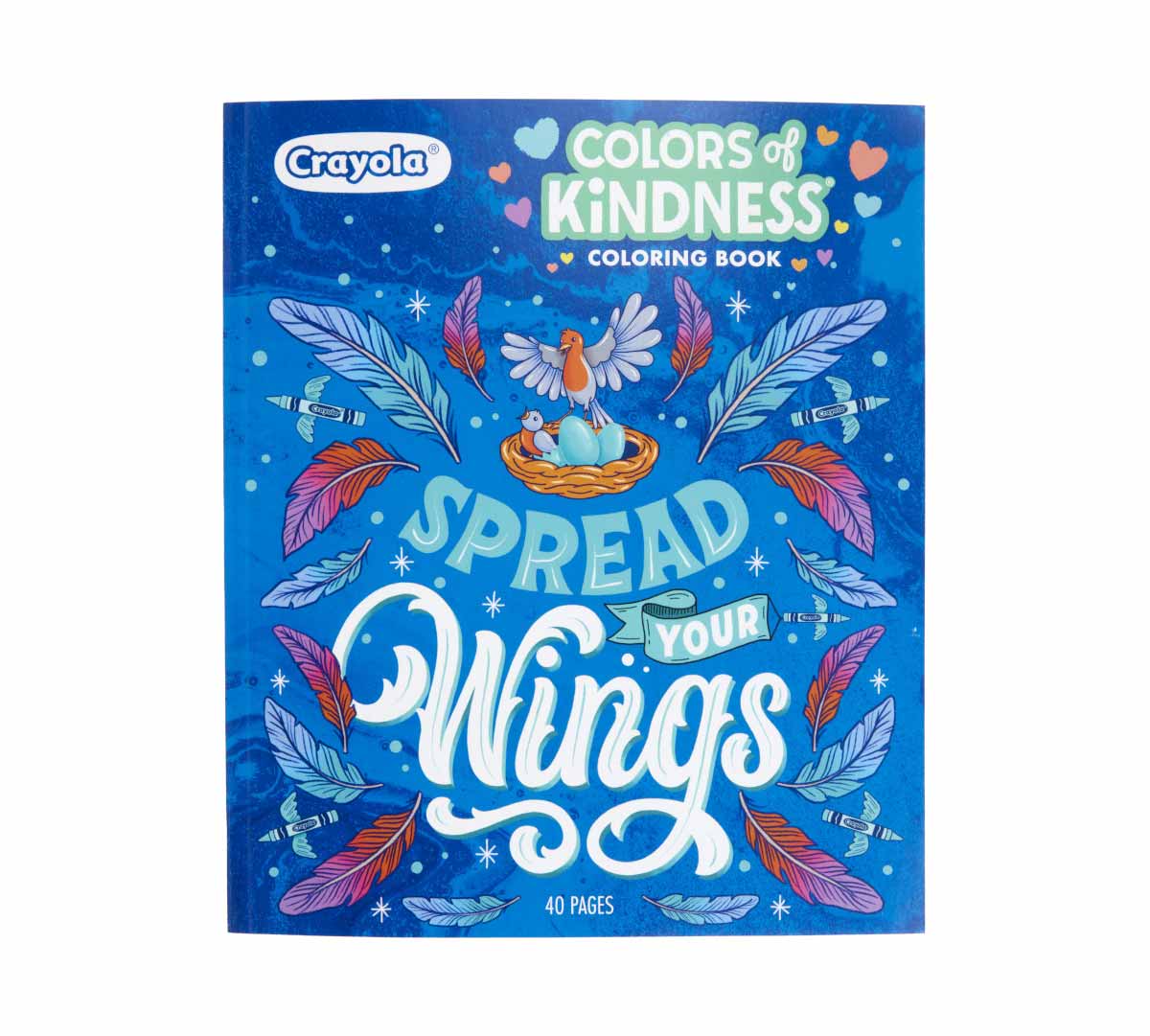 40-Page Coloring Book, Colors of Kindness – Awesome Toys & Gifts