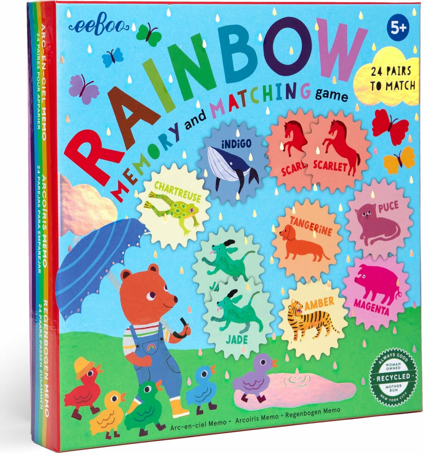 Rainbow Memory Matching Game – Awesome Toys & Gifts