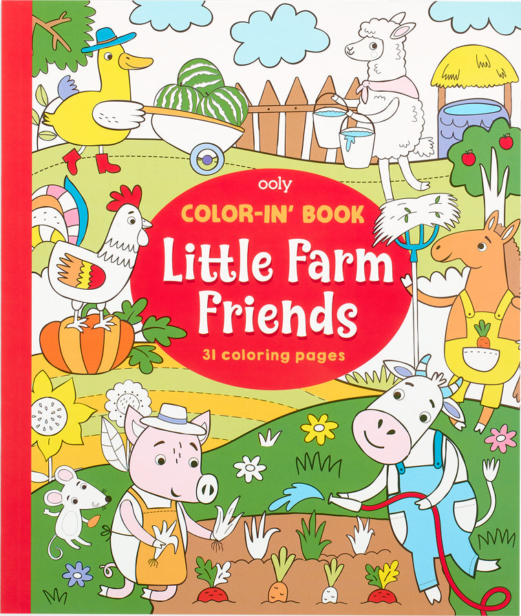 Color In Book Farm Friends – Awesome Toys & Gifts