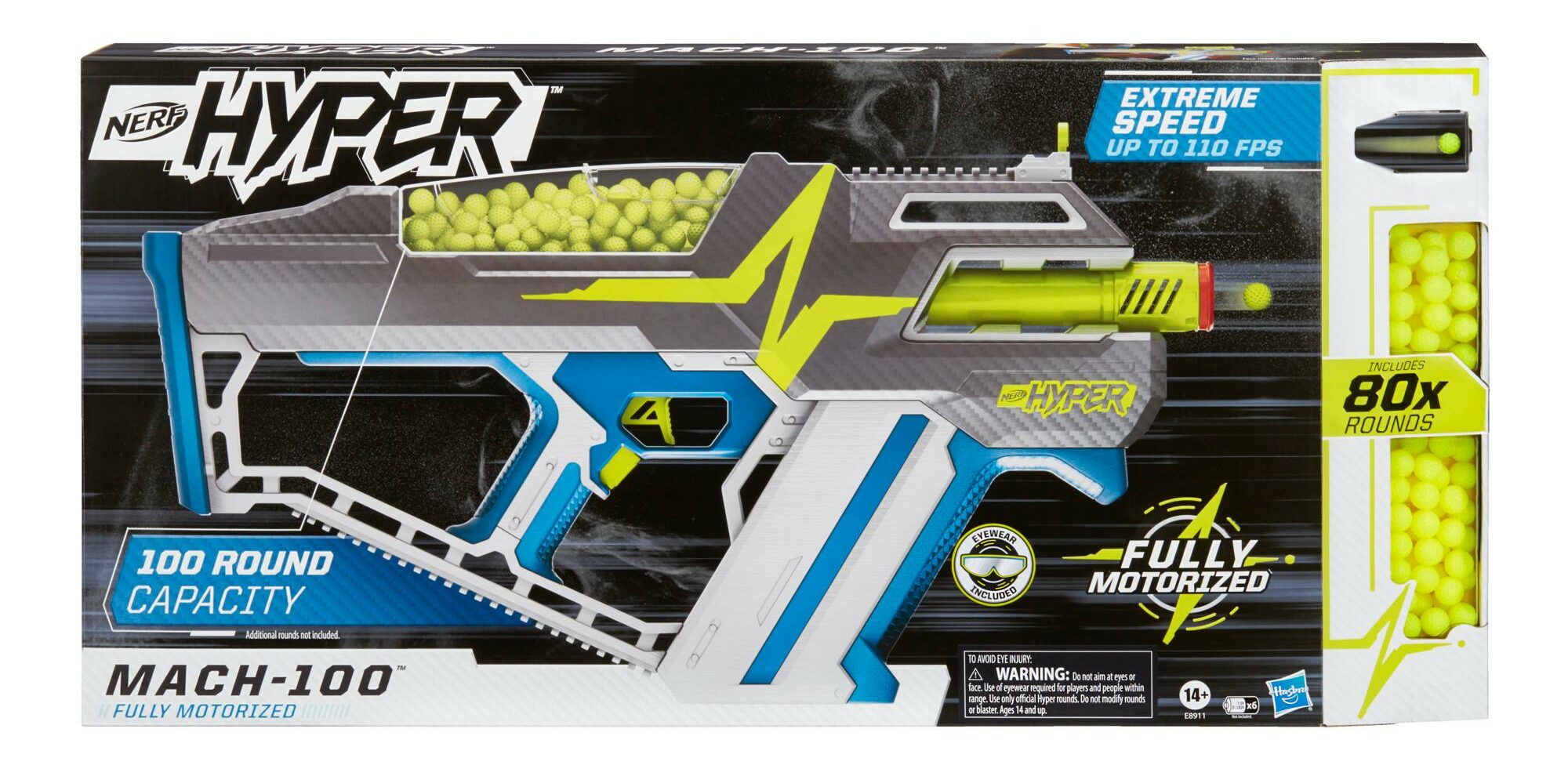 Nerf: Hyper: SMG Mach 100 – Awesome Toys & Gifts
