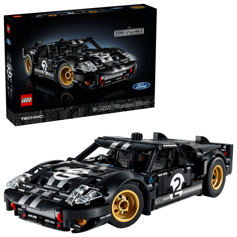 LEGO Technic: 1966 Ford GT40 MKII Race Car – Awesome Toys & Gifts