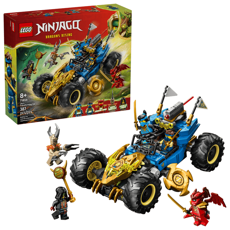 LEGO Ninjago: Jay's Transforming Car – Awesome Toys & Gifts