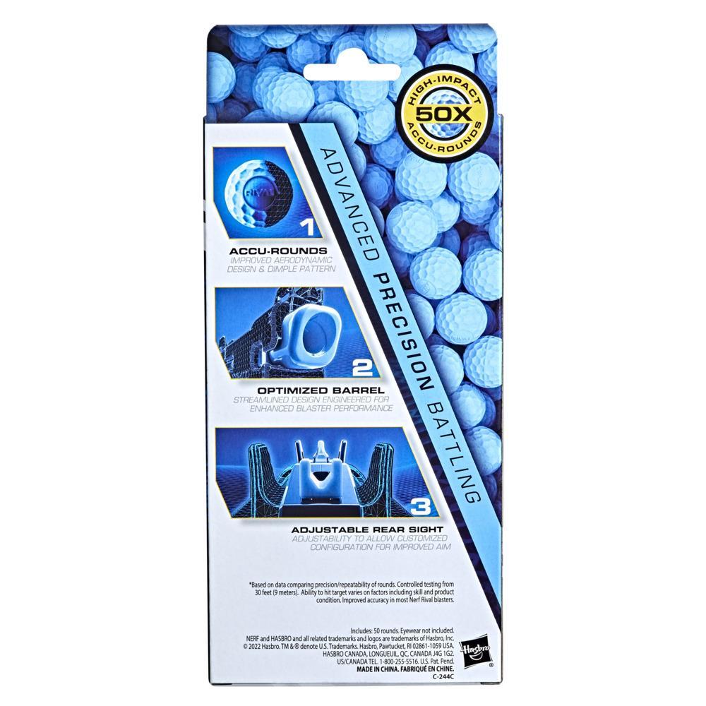 Acd Distributions Nerf Rival 50 Accu Round Refill Blue