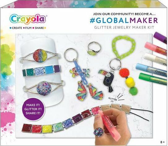 Crayola Creations Faux Crystal Jewelry Kit – Awesome Toys & Gifts