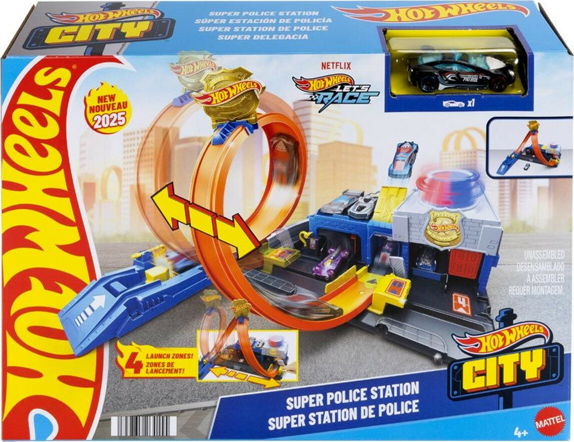 Hot Wheels: City: Super Police Station – Awesome Toys & Gifts