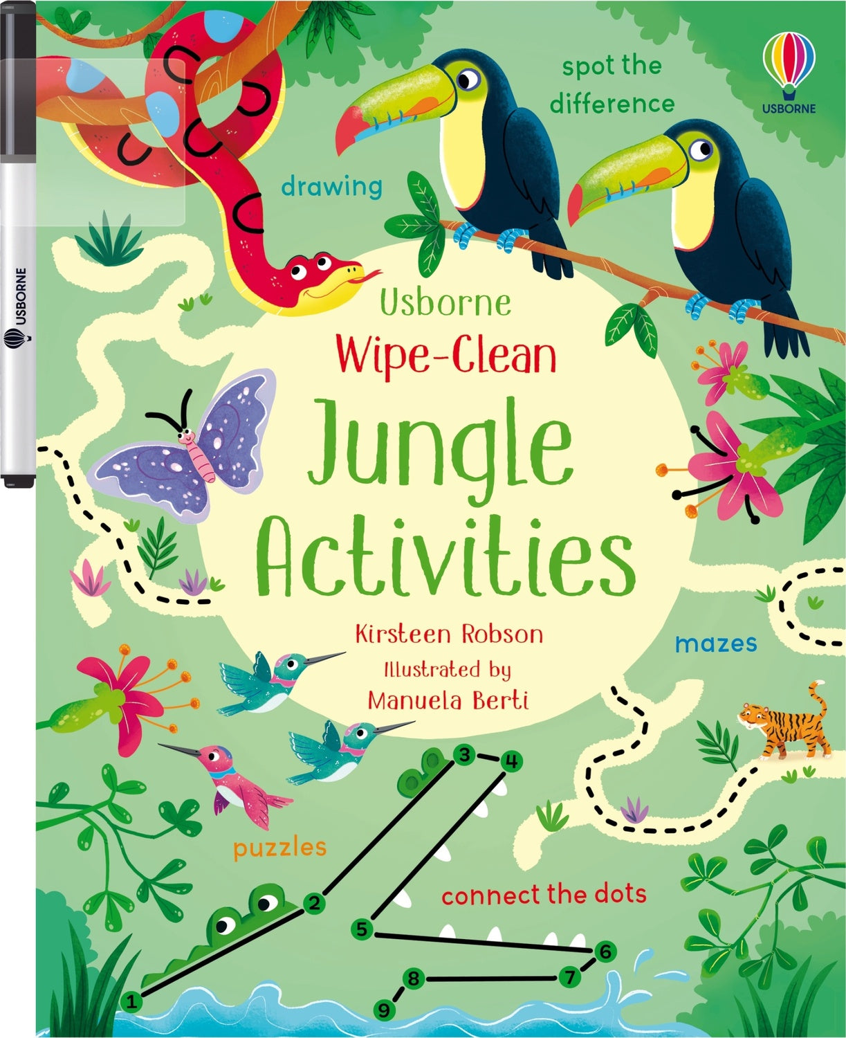 Wipe-Clean Jungle Activities – Awesome Toys & Gifts