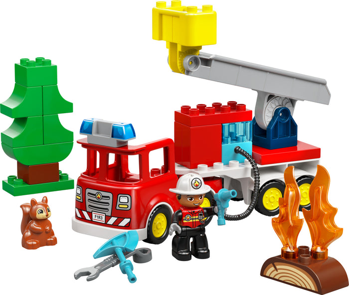 LEGO DUPLO Town: Fire Truck with Hose and Firefighter – Awesome Toys ...