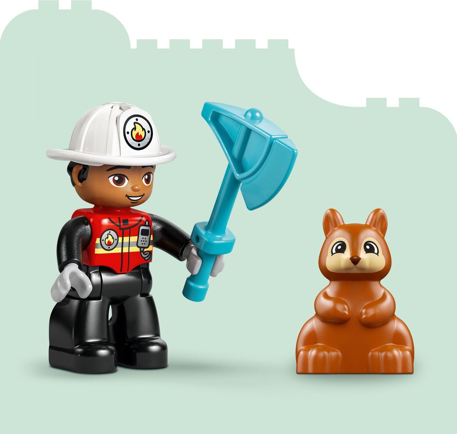 LEGO DUPLO Town: Fire Truck with Hose and Firefighter – Awesome Toys ...