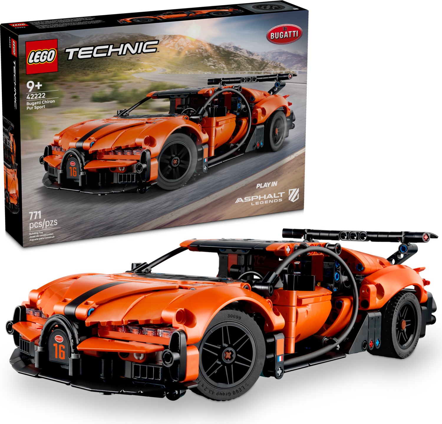 LEGO Technic: Bugatti Chiron Pur Sport Hypercar – Awesome Toys & Gifts
