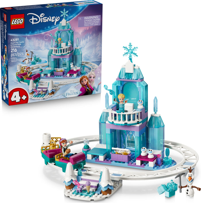 LEGO Disney Princess: Elsa's Ice Castle & Snow Ride Adventure – Awesome ...