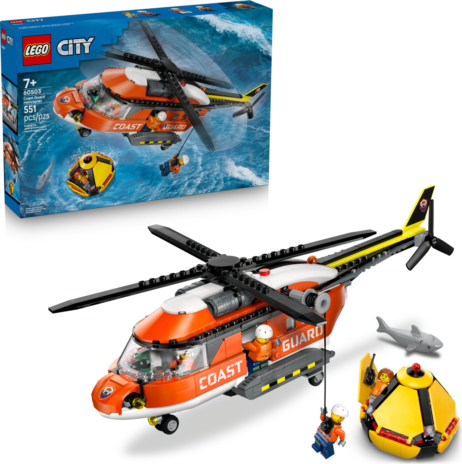LEGO City Exploration: Coast Guard Helicopter – Awesome Toys & Gifts