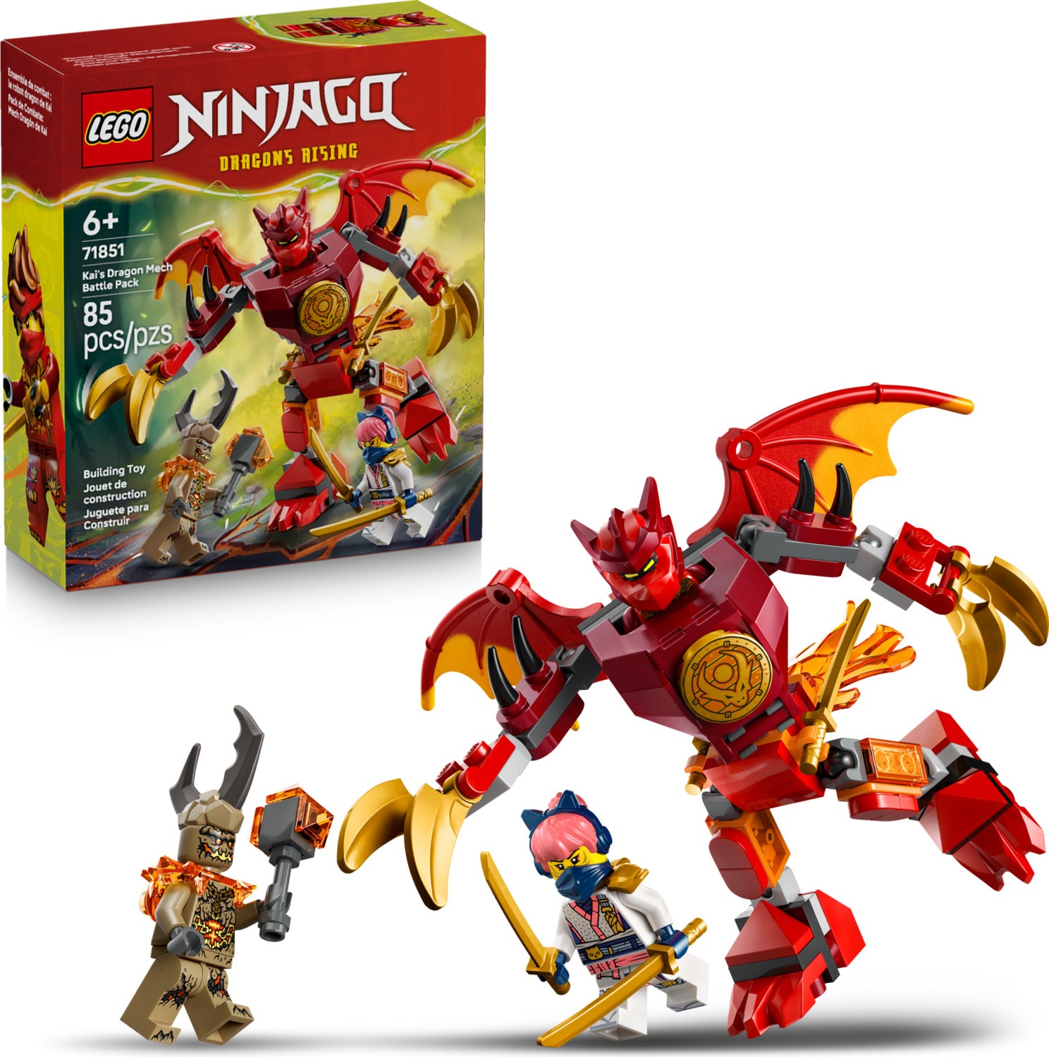 LEGO Ninjago: Kai's Dragon Mech Battle Pack – Awesome Toys & Gifts