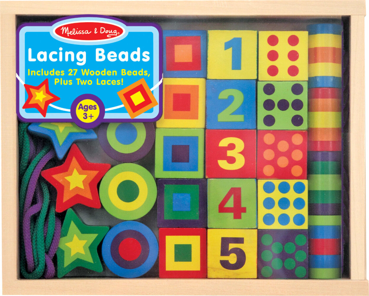 Lacing Beads in a Box – Awesome Toys & Gifts