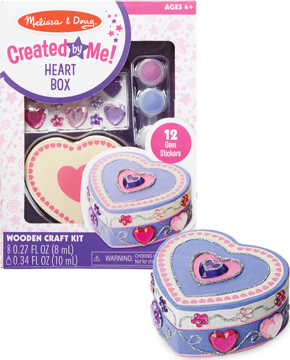 Created by Me! Heart Box Wooden Craft Kit – Awesome Toys & Gifts