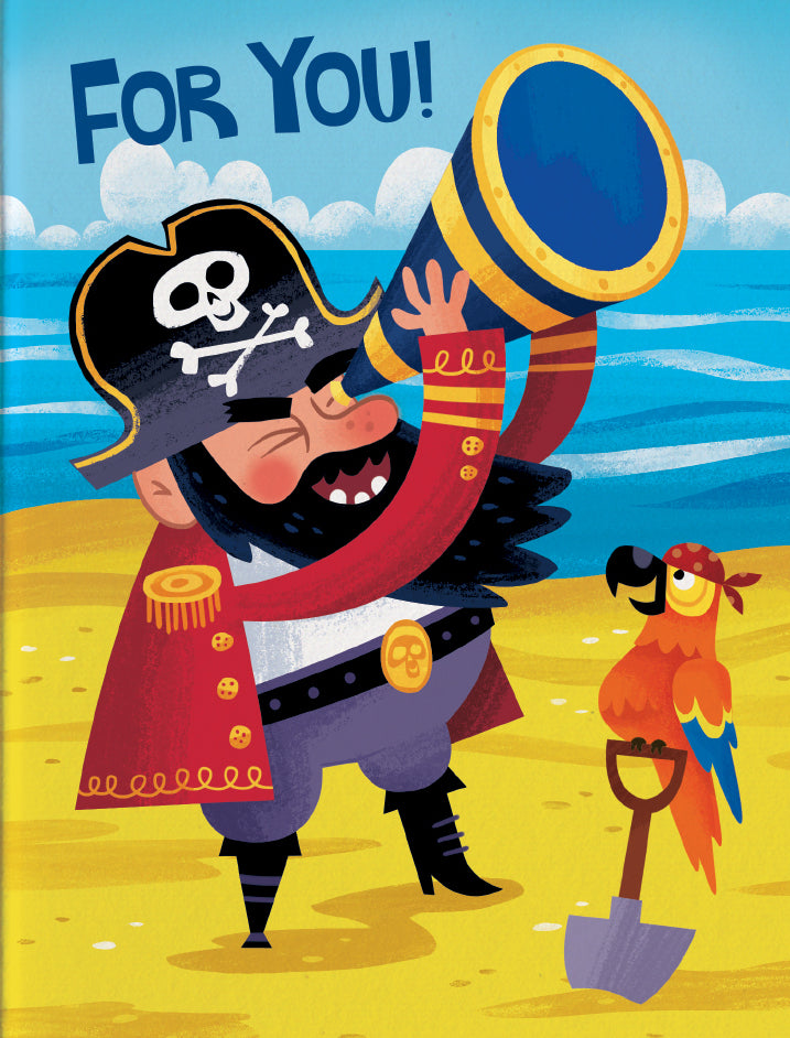 Pirate Gift Enclosure Card – Awesome Toys & Gifts