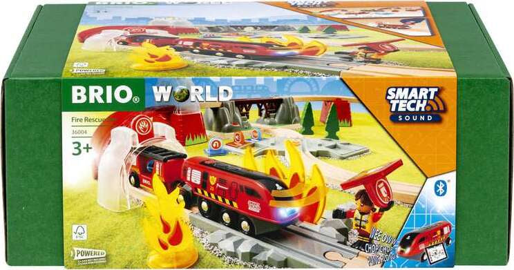BRIO Fire Rescue Set Smart Tech Sound – Awesome Toys & Gifts