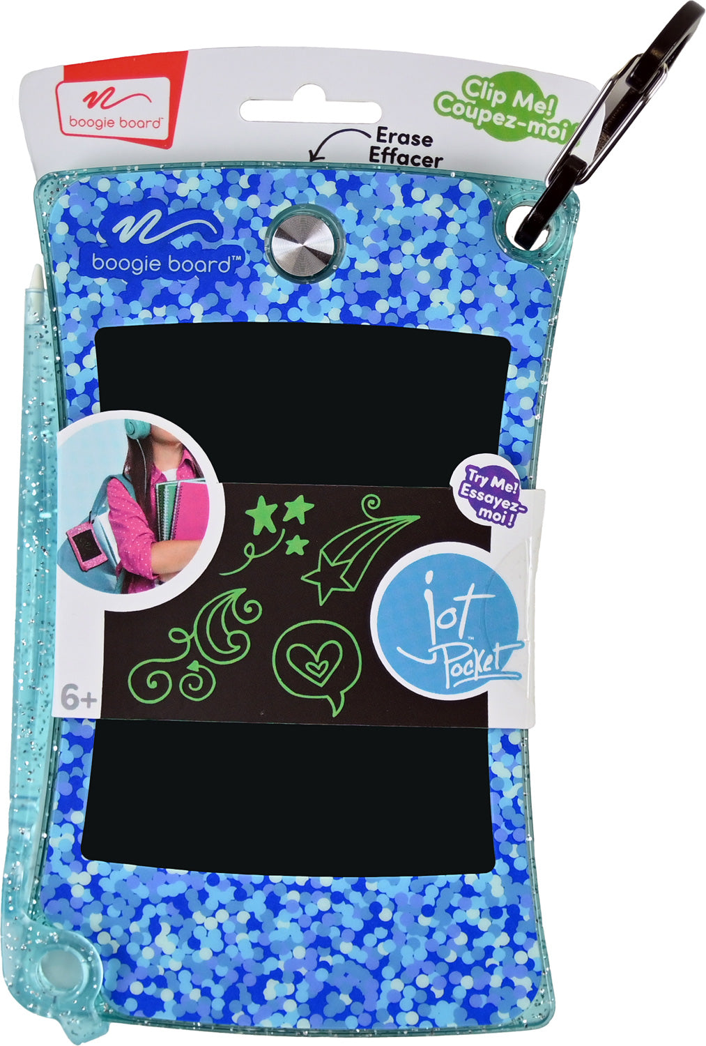 JOT Pocket Writing Tablet - Shimmer Blue – Awesome Toys & Gifts