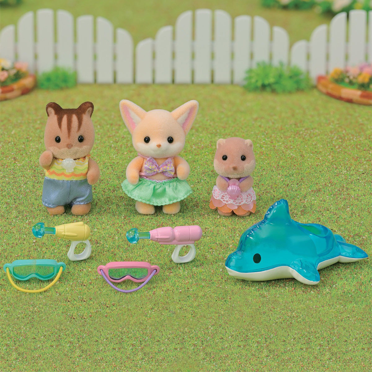 Calico Critters Nursery Friends - Pool Fun Trio – Awesome Toys & Gifts