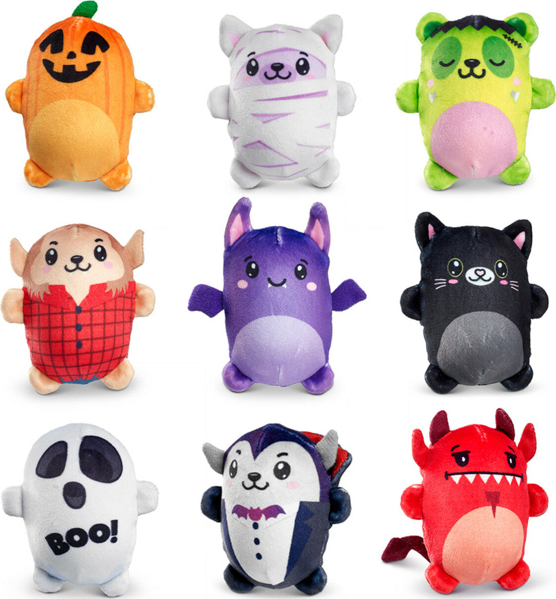 Bubble Stuffed Squishy Friends - Halloween Boo Edition – Awesome Toys ...